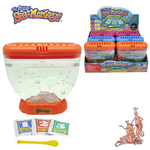 THE ORIGINAL SEA-MONKEYS ®️ Ocean Volcano – Christian and Roy